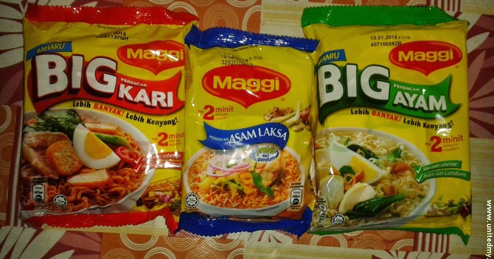 New Maggi Big Ayam and Kari 2014 | Unitedmy
