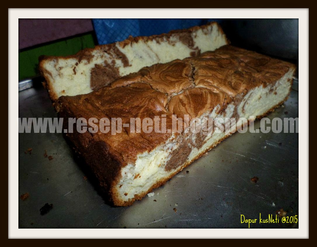 Resep Bolu Marmer Sederhana ( Marble Cake Simple Recipe ) | Resep Indonesia