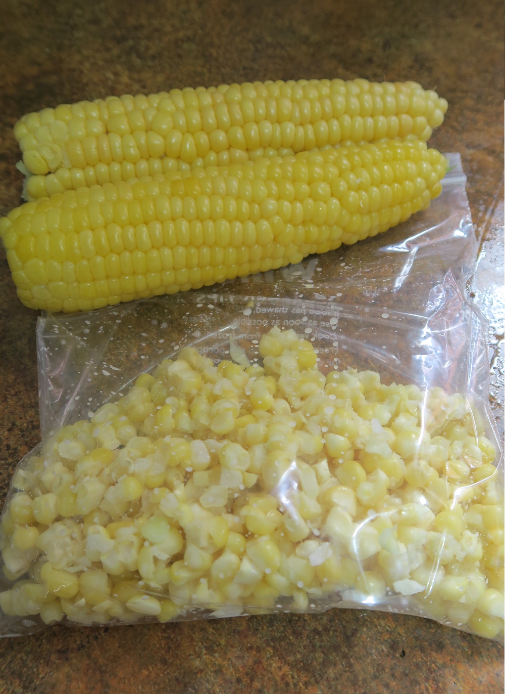 How To Shuck & Freeze Sweetcorn