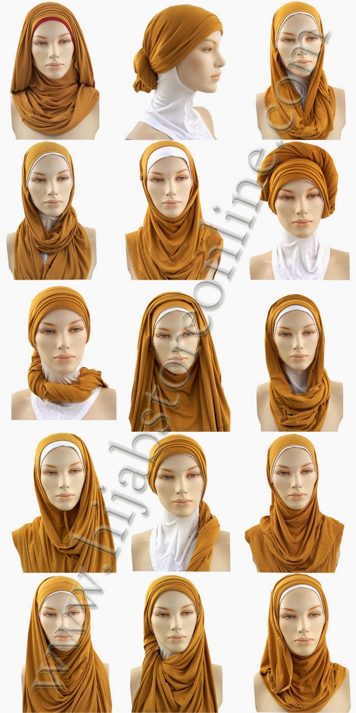 New Hijab Fashion: Different Hijab Styles