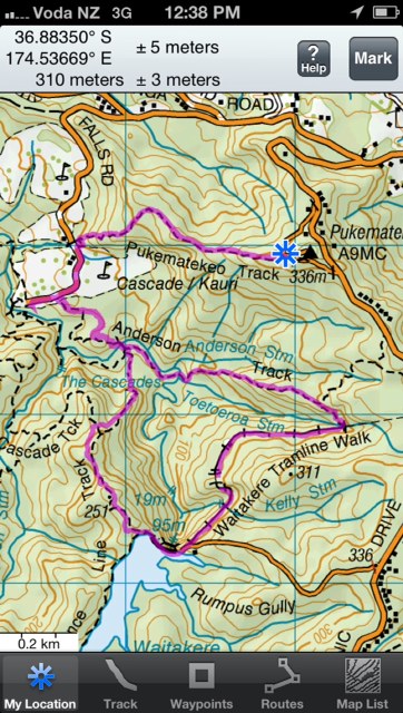 Solvitur Ambulando: Pukematekeo - Anderson Track - Waitakere Tramline ...