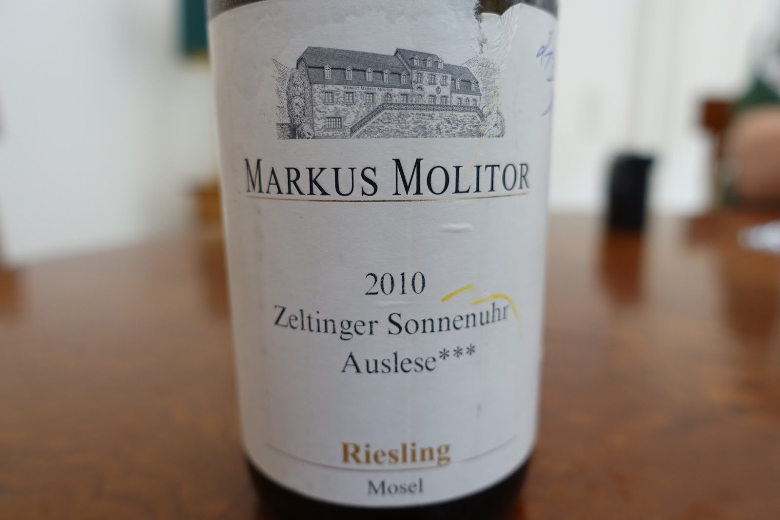 schiller-wine: Tasting with Markus Molitor at Weingut Markus Molitor in ...