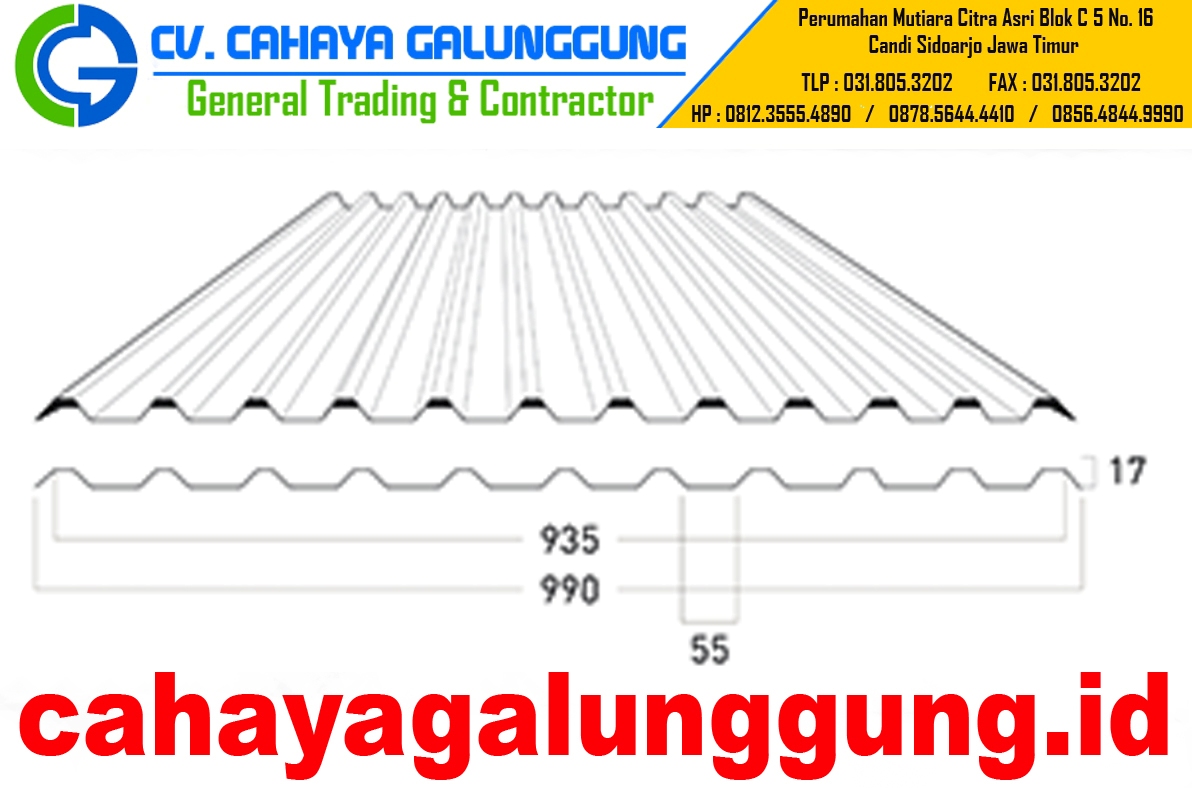 Brosur Dan Harga Atap Upvc Exceltech | BROSUR HARGA ATAP 2018 ...