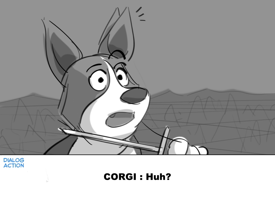 JOONKI PARK'S STORYBOARD PORTFOLIO: Ninja Corgi