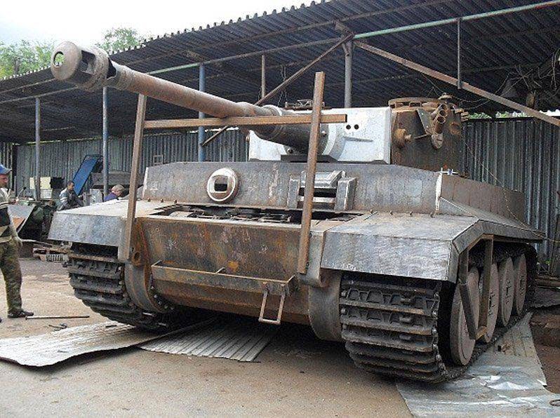 Homemade German VI Tiger tank - World Of Technology
