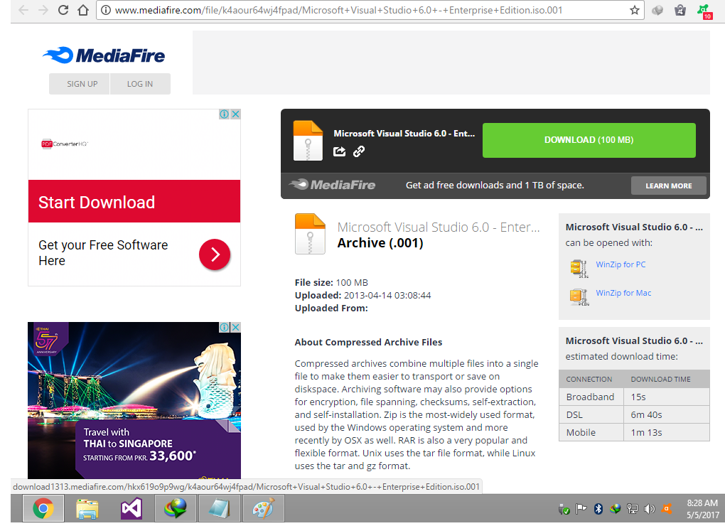 Microsoft Visual Studio 6.0 - Enterprise Download Complete version