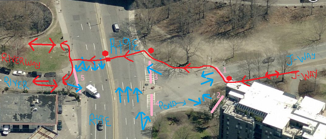 Calm Streets Boston: The Muddy River Crossing at Route 9