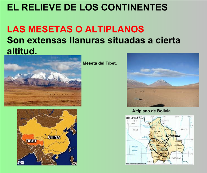 1ESO: PRESENTACION TEMA 2. FORMAS DEL RELIEVE TERRESTRE