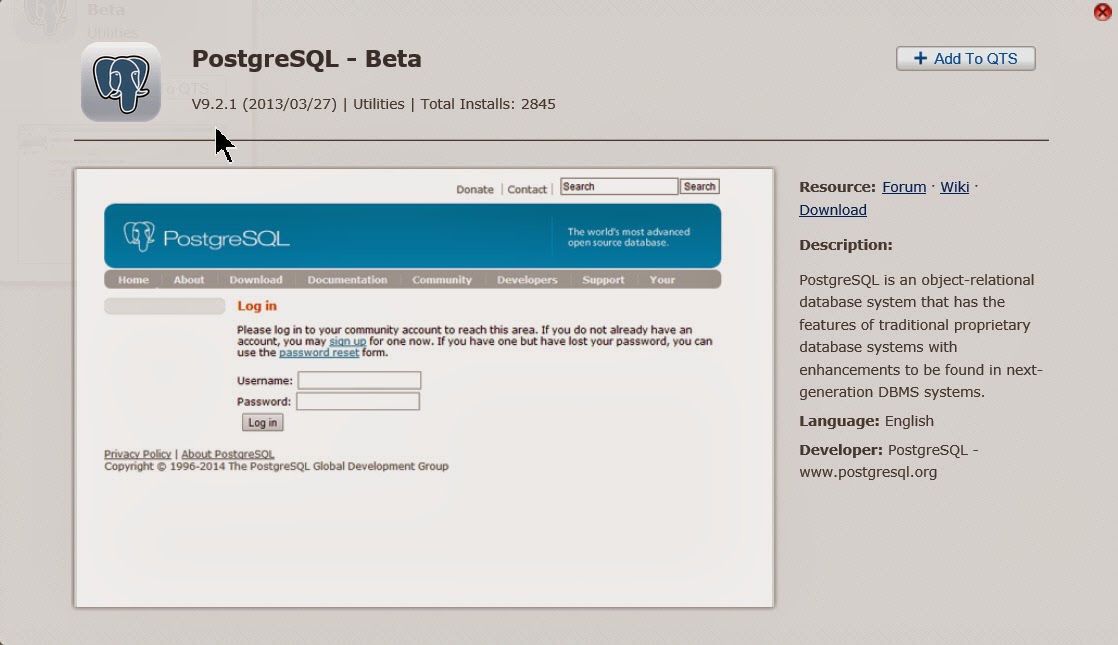 Ilearnblogger Qnap Linux Tool Postgresql