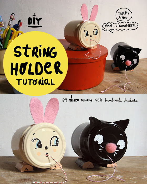 misako mimoko: DIY String Holder Tutorial and more :)