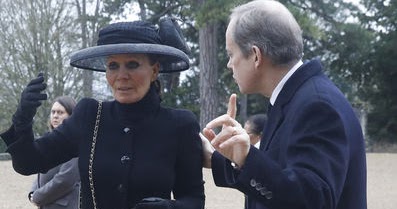 Princess Isabelle Attends Funeral of Prince François of France