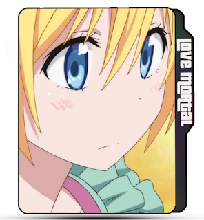 Chitoge Kyosaki Anime folder icon, Nisekoi anime folder icon, Anime ...