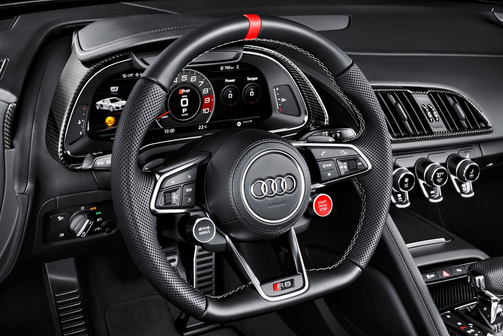 Audi R8 Sport, limitado a 200 unidades, é destaque em Nova York