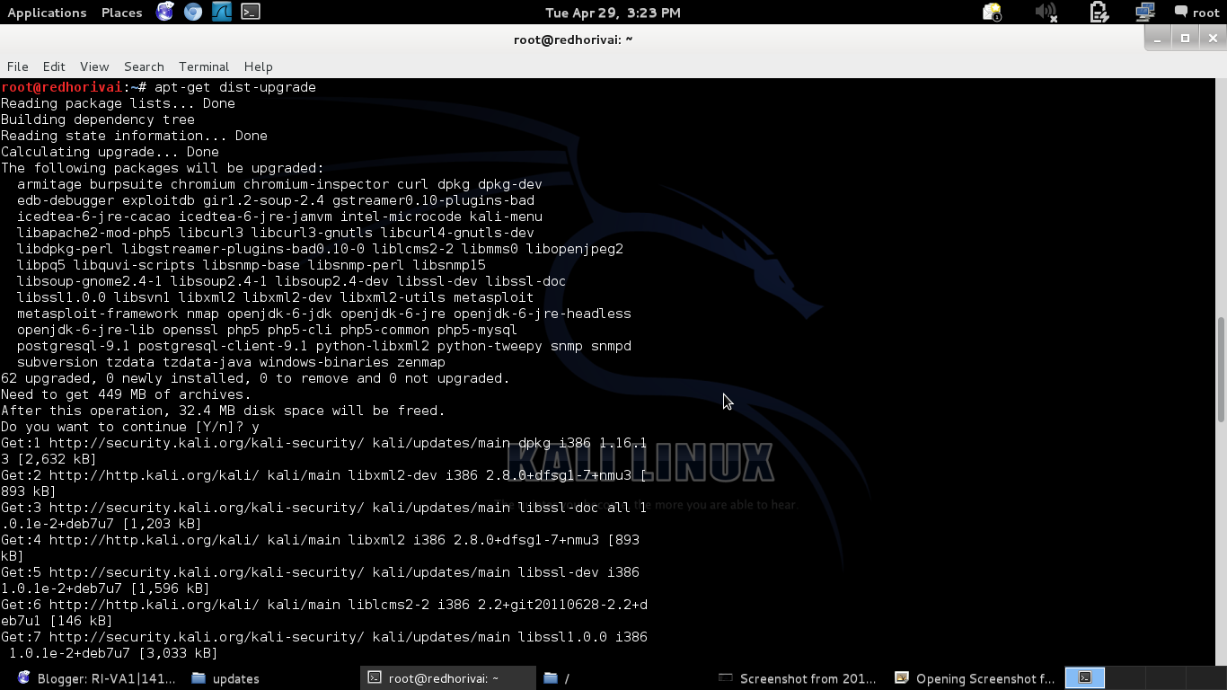 Tutorial Manually Run 'dpkg --configure -a' For Kali-Linux - RI-VA1|1412|