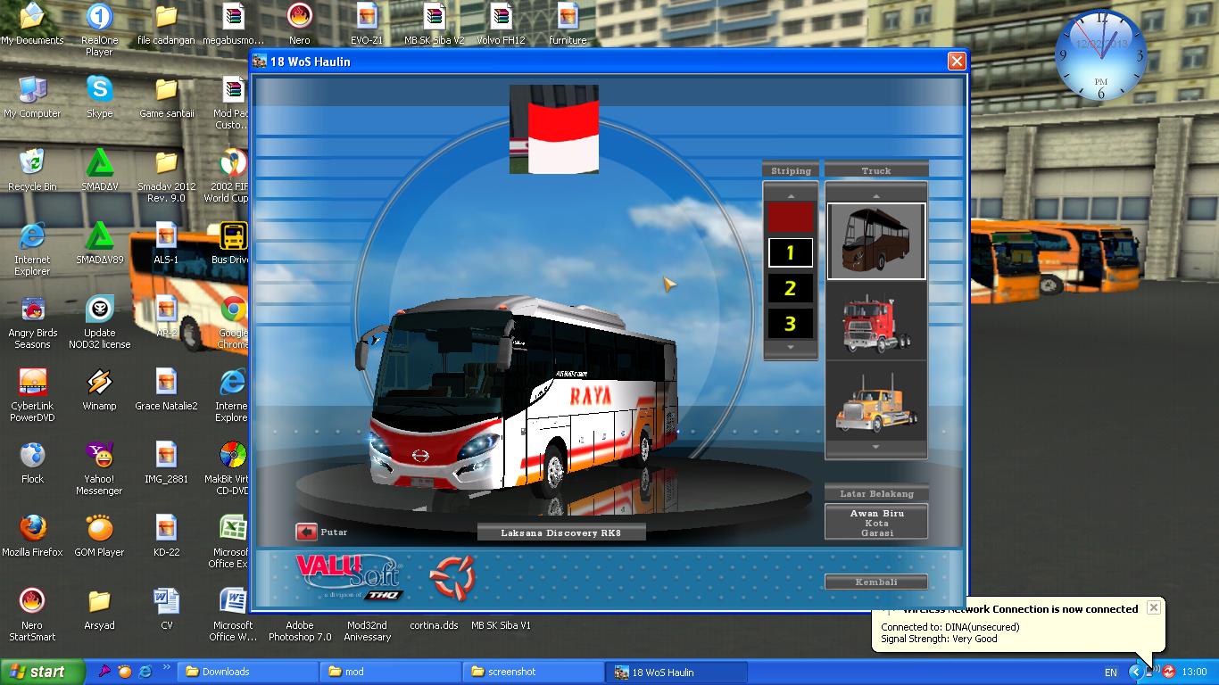 18 wos haulin indonesia: Map Haulin