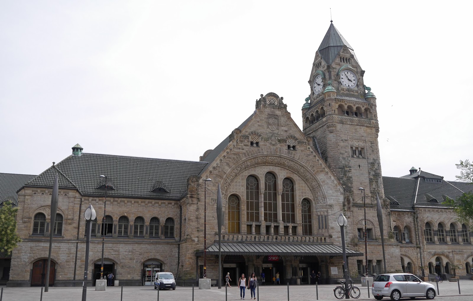 Walking in the country: Metz