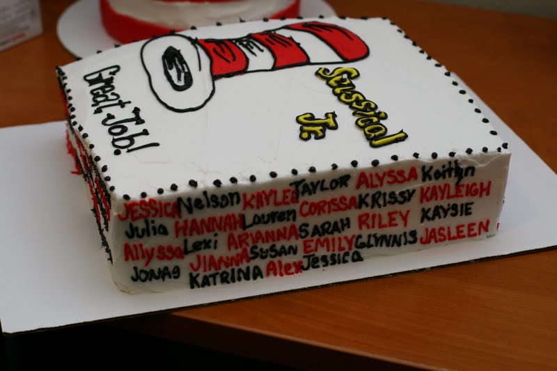 Jo's Cakes: Seussical Cast Party Cake