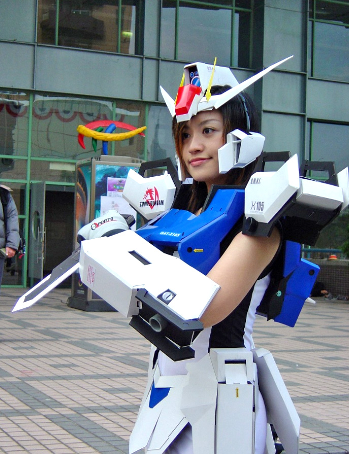 GUNDAM GUY: Gundam Cosplay: MS Girl Strike Gundam [Updated 4/1/13]