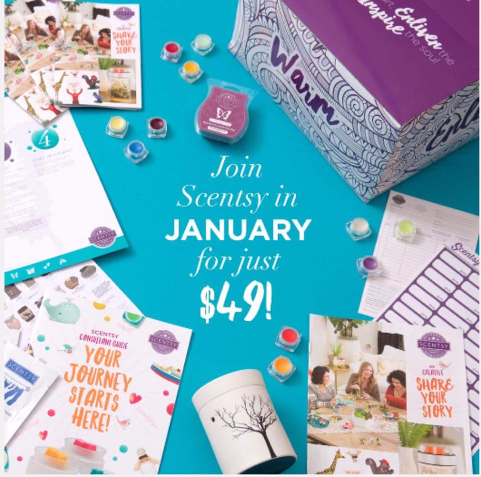 Just a word...: Join Scentsy in January for Only $49