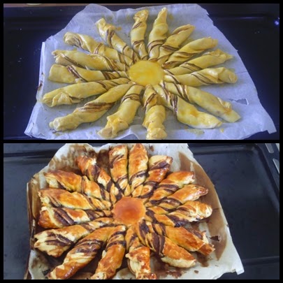 recette facile à faire: Gâteau soleil