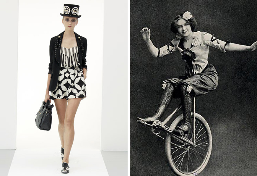 CASE of CURIOSITIES: the TREND: Vintage Circus Style