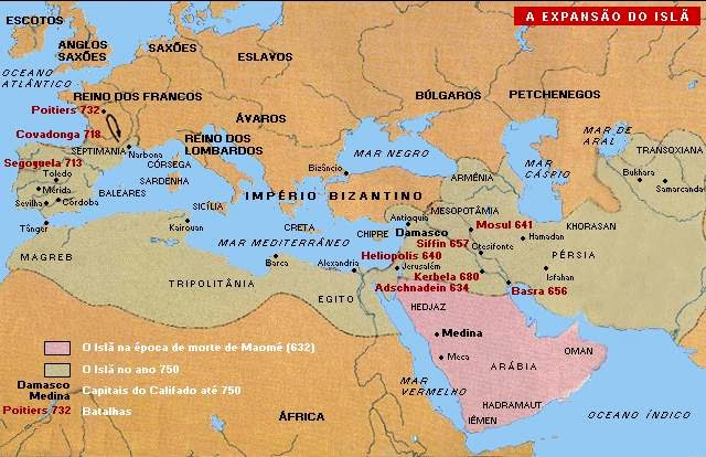 História de Mestre - A História é mestra da vida!!: IMPÉRIO ISLÂMICO ...
