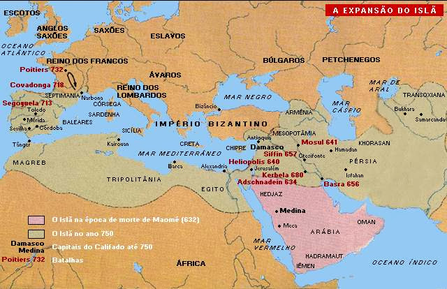 História de Mestre - A História é mestra da vida!!: IMPÉRIO ISLÂMICO ...