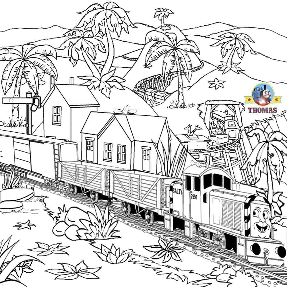 Salty Coloring Pages