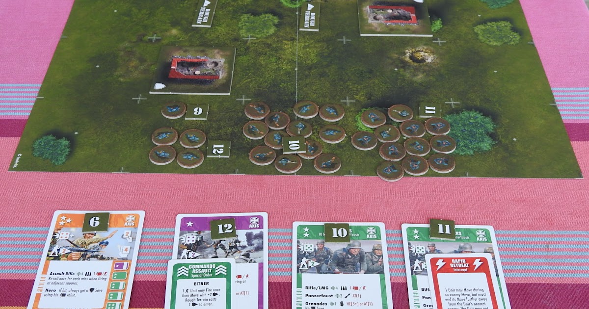 Tea and a Wad Wargaming: Airfix Battles: Scenario 1 - Allied Breakthrough!