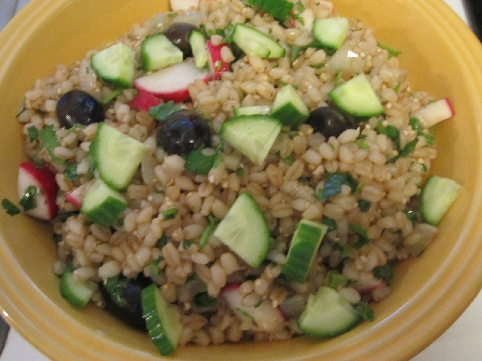 The Iraqi Family Cookbook: Wheat Berry Salad
