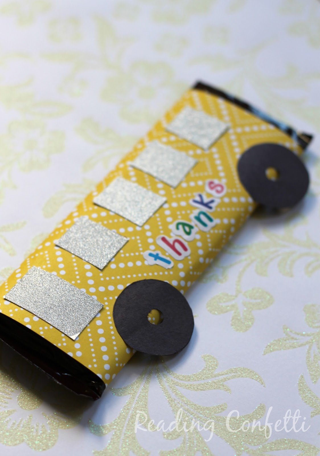 Bus Driver Appreciation Gift ~ Reading Confetti