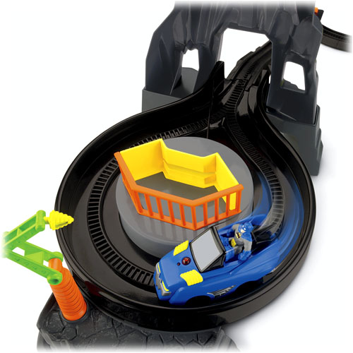 Fisher Price GeoTrax DC Super Friends Batcave Review Birthday Bash ...