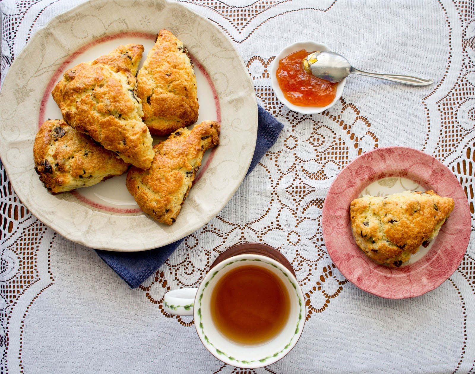 Smart Cookie: Cherry Vanilla Scones (for Easter breakfast)