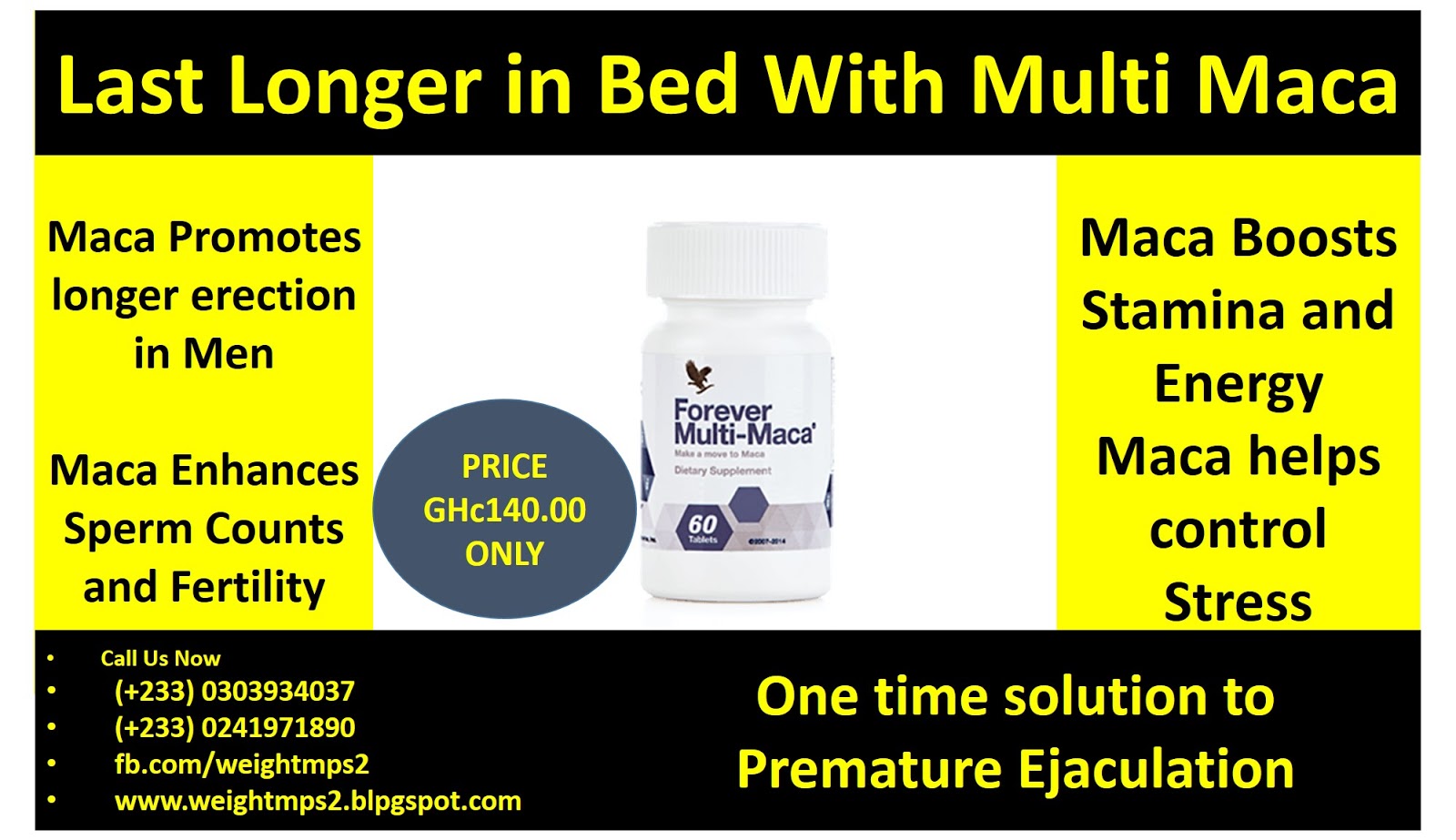 Forever Multi Maca Benefits