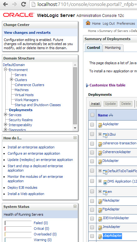 Oracle SOA / Java blog: Oracle SOA Suite 12c: The LDAPAdapter, a quick and easy tutorial