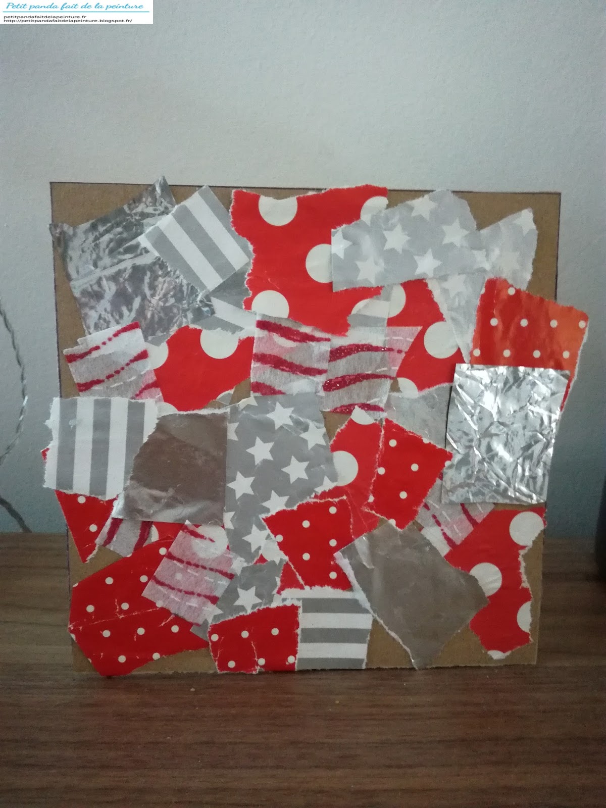 Petit Panda fait de la peinture: UN CADRE EN CARTON DE NOEL AVEC ...