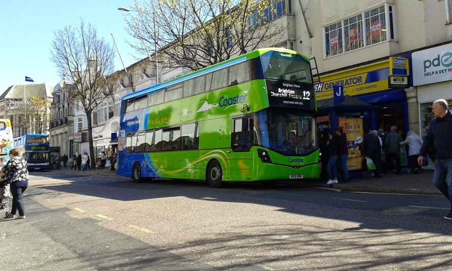 Lous bus pictures: New Coaster Buses for Brighton and Hove