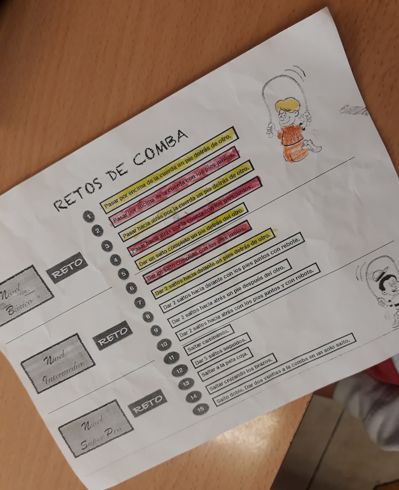 MISIÓN: "RETOS CON COMBAS",