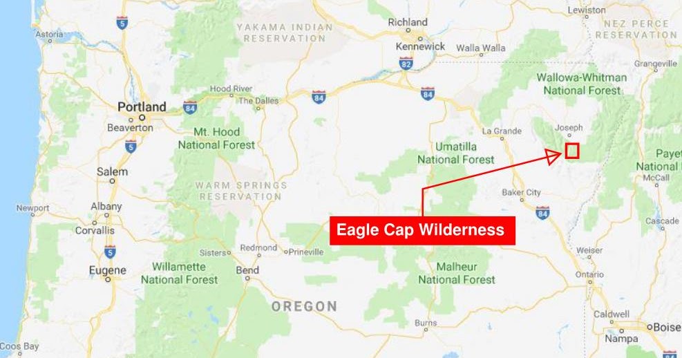 Patrick's Backpacking Reports: Eagle Cap Wilderness -- Oregon -- 2018