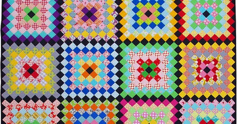 Red Pepper Quilts: Philadelphia Pavement Quilt - A Finished Quilt