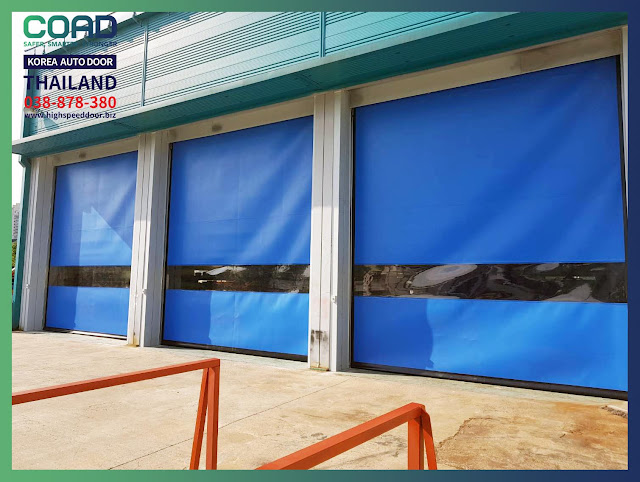 Coad Thailand Auto Recovery High Speed Door ประตูไฮสปีด
