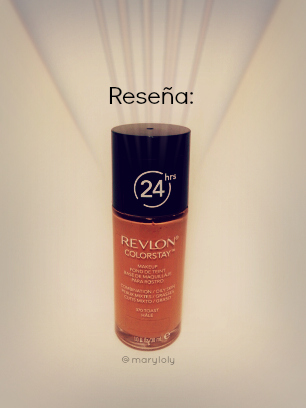 Maryloly: Base de maquillaje Revlon Colorstay 24h (Reseña)