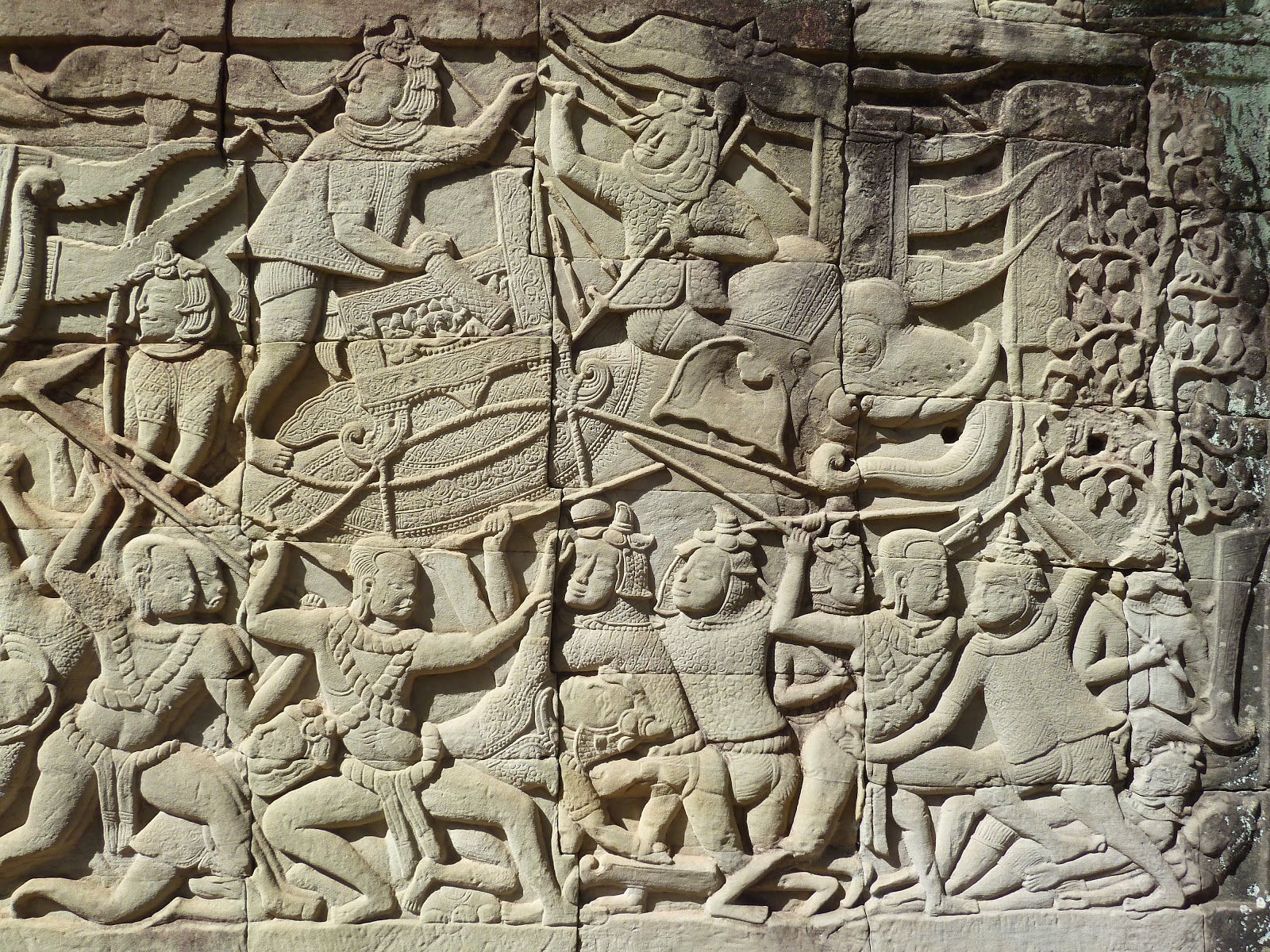 Asiatische Impressionen : rund um den Bayon Tempel