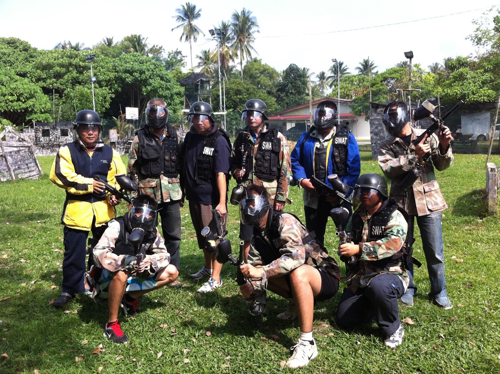 Our Journey : Penang Permatang Tinggi - Combat Paintball Field