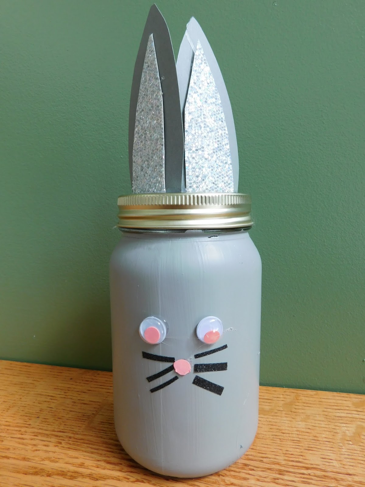 Mason Jar Bunny Craft