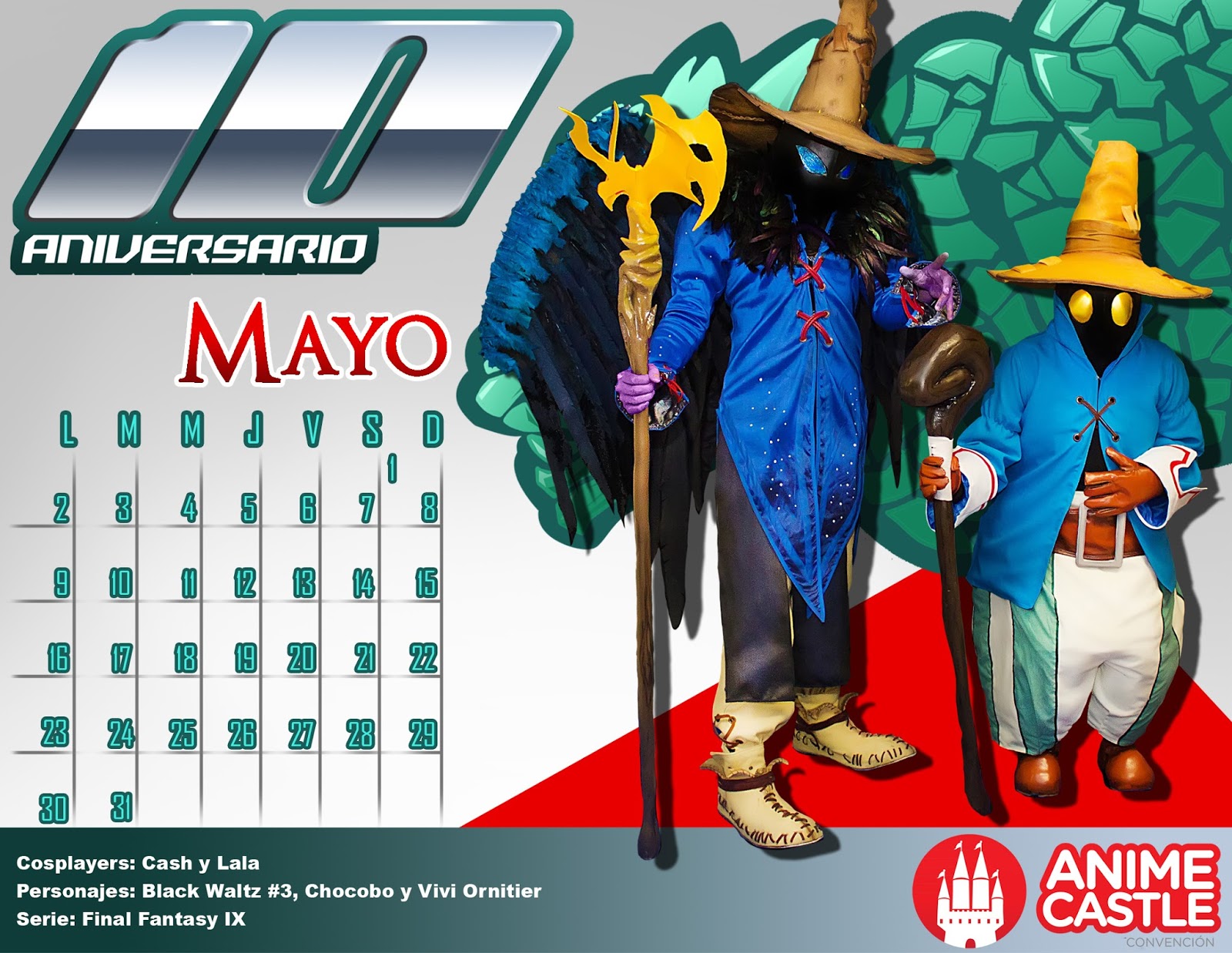 Calendario Mayo 2016