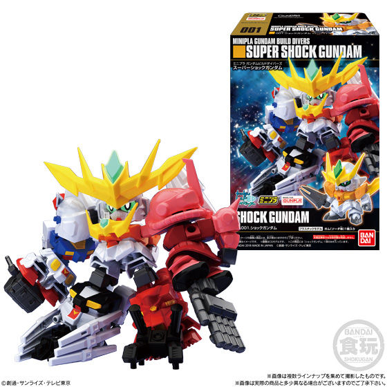 Mini-Pla Gundam Build Divers Super Shock Gundam - Release Info