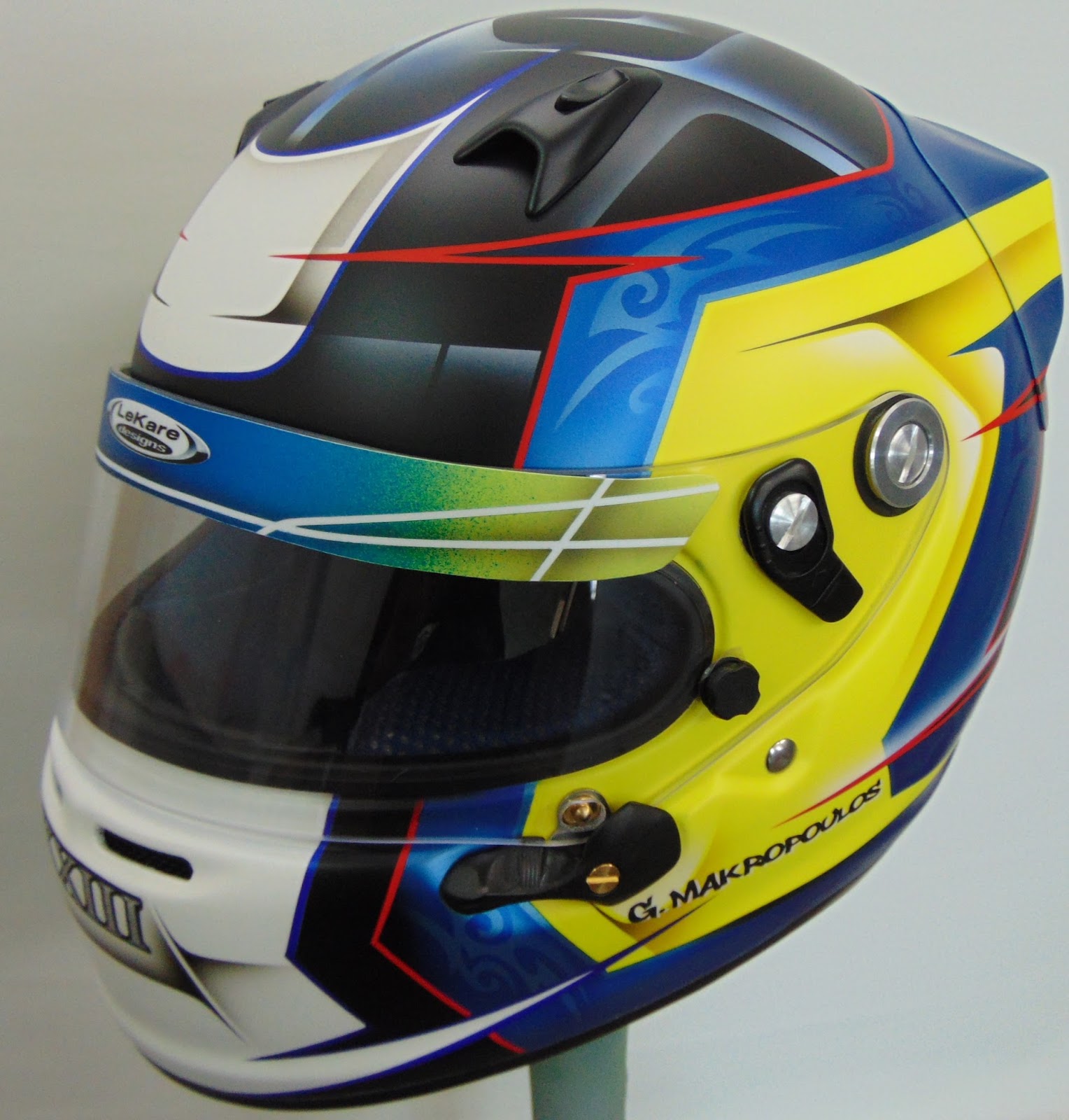 LeKare helmets designs: KART racing helmets