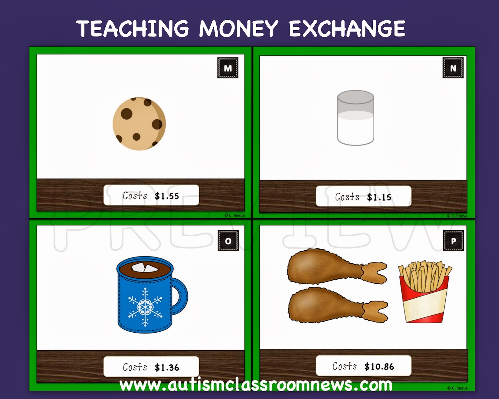 Teaching Money Exchange - Autism Classroom Resources