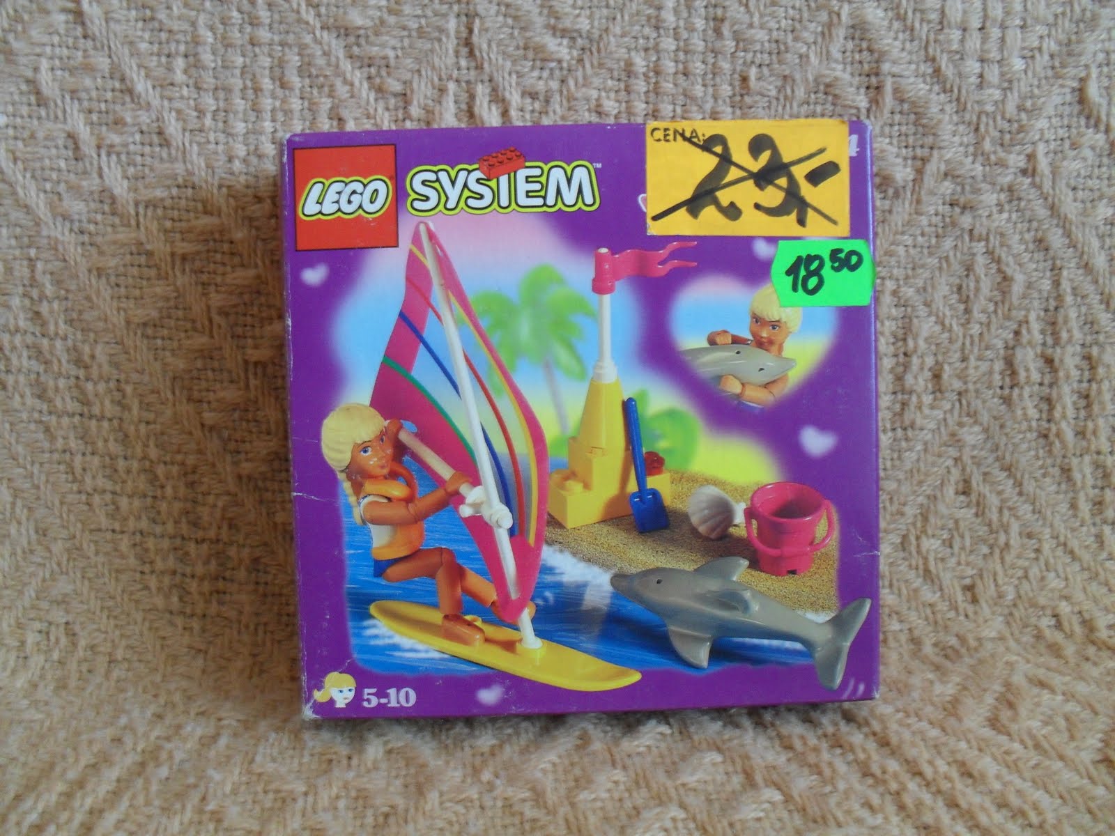Zabawkarnia: Lego Belville - 5844 Laura with Surfboard (1998)